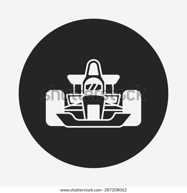 Race Car Icon Stock Vector (Royalty Free) 287208062 | Shutterstock