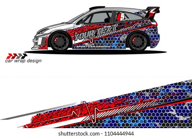 Race Car Livery Graphic Vector Designs Stock Vector (Royalty Free ...