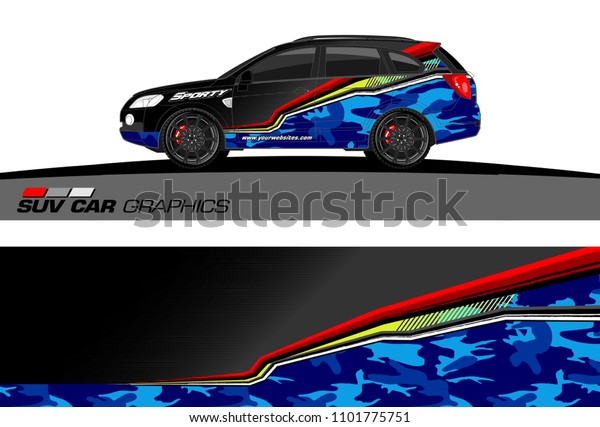 Race Car Livery Graphic Vector Designs Stock Vector (Royalty Free ...