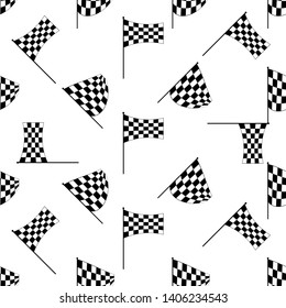 Race Flag Seamless Pattern Vinyl Ready Stock Vector (Royalty Free ...