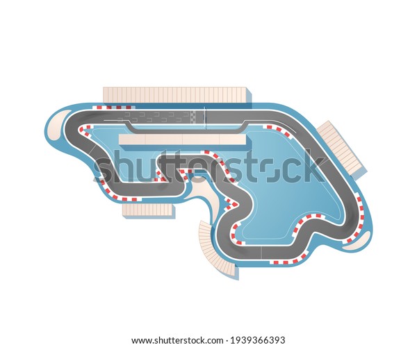13,558 Vector racing map 图片、库存照片和矢量图 | Shutterstock