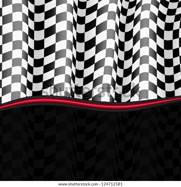 Racing Background Checkered Flag Vector Eps10 Stock Vector (Royalty ...