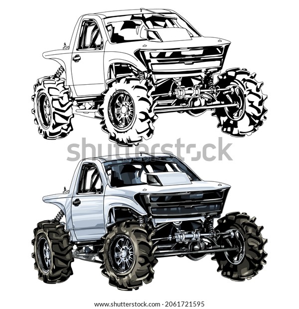 Racing Car Isolated On White Background Stock Vector (Royalty Free ...