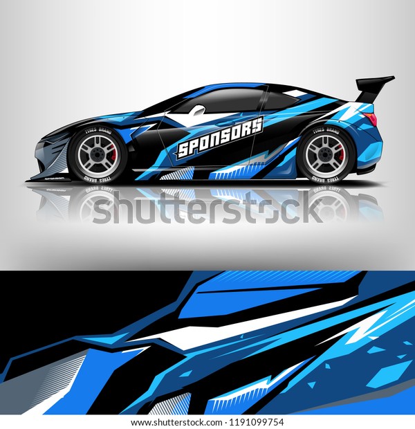 Racing Car Wrap Wrap Design Racing 스톡 벡터(로열티 프리) 1191099754 | Shutterstock