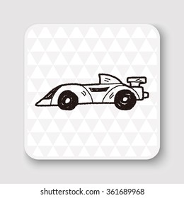 Racing Doodle Stock Vector (Royalty Free) 361689968 | Shutterstock