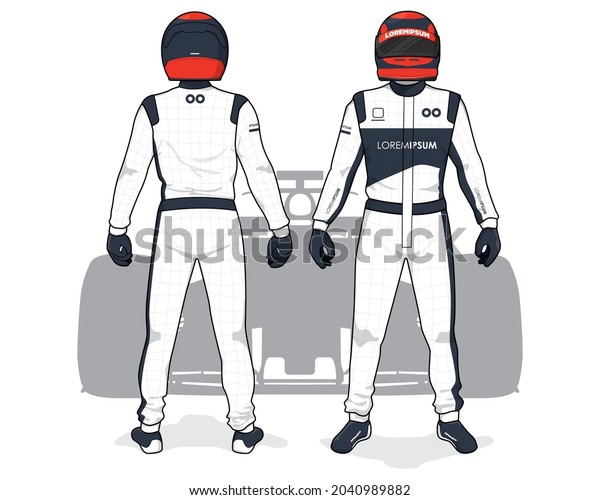 9,822 Race Suit Stock Vectors, Images & Vector Art | Shutterstock