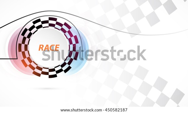 Racing Square Background Vector Abstraction Race Stock Vector (Royalty ...