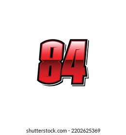 4,036 Number 84 Images, Stock Photos & Vectors | Shutterstock