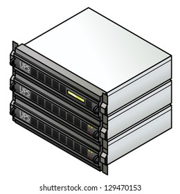 685 Power supplies server rack Images, Stock Photos & Vectors ...