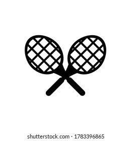 Rackets Icon Vector Illustration Vector Signs Stock Vector (Royalty ...