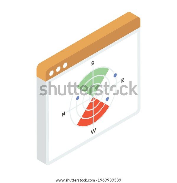 Radar Chart Infographic Isometric Icon 스톡 벡터(로열티 프리) 1969939339 ...