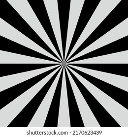 Radial Black White Rays Web Template Stock Vector (Royalty Free ...
