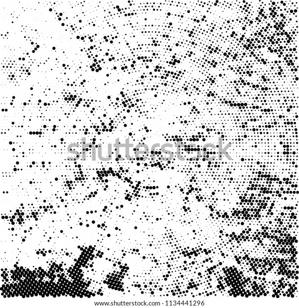 Radial Halftone Texture Black White Stock Vector (Royalty Free ...
