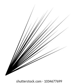 Radial Lines Abstract Geometric Graphic Radial: vector de stock (libre ...
