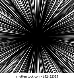Radial Lines Element Abstract Geometric Illustration Stock Vector ...