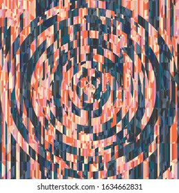Radial Mosaic Tiles Vector Abstract Circular Stock Vector (Royalty Free ...