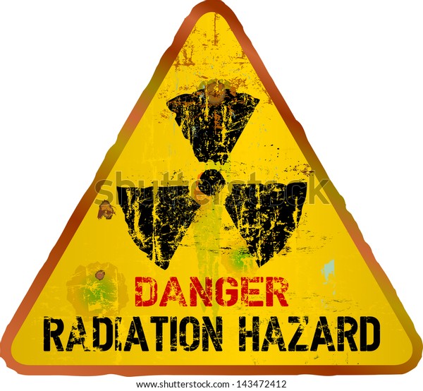 Radiation Hazard Warning Sign Vector Stock Vector (Royalty Free ...