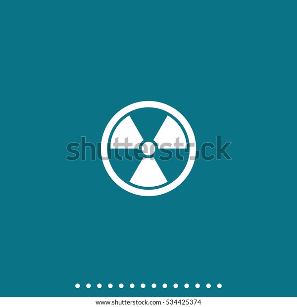Radiation Icon Radiation Symbol Stock Vector (Royalty Free) 534425374 ...