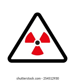 Radiation Warning Sign Stock Vector (Royalty Free) 339233564