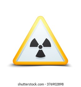 Radiation Sign Stock Vector (Royalty Free) 376902898 | Shutterstock