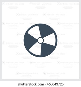 Radiation Symbol Activity Vector Illustration Stock Vector (Royalty ...