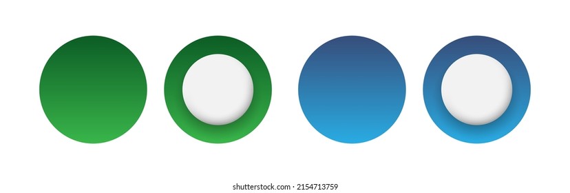 Radio Button Switch Set Vector Clipart Stock Vector (Royalty Free ...