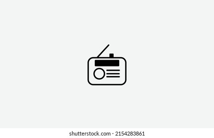 Radio Fm Vector Logo Design Stock Vector (Royalty Free) 2154283861 ...