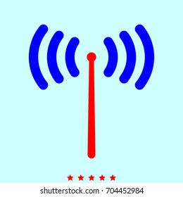 Radio Signal Set Icon Stock Vector (Royalty Free) 704452984 | Shutterstock