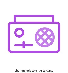 Radio Technology Gadget Stock Vector (Royalty Free) 781371301 ...