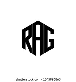 Rub Letter Logo Design Polygon Monogram: เวกเตอร์สต็อก (ปลอดค่า ...