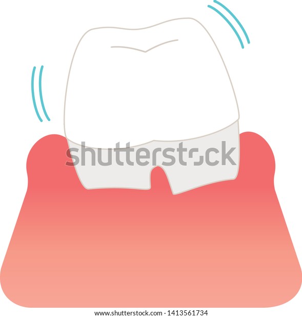 Rag Painful Tooth Illustration Vector Stock Vector (Royalty Free ...