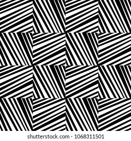 Ragged Uneven Stripes Abstract Geometric Seamless Stock Vector (Royalty ...