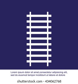 Rail Road Icon Stock Vector (Royalty Free) 434062768 | Shutterstock