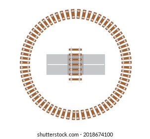 674 Train junction vector Images, Stock Photos & Vectors | Shutterstock