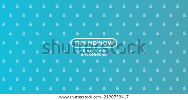 Rain Blue Background You Stock Vector (Royalty Free) 2190759417 ...