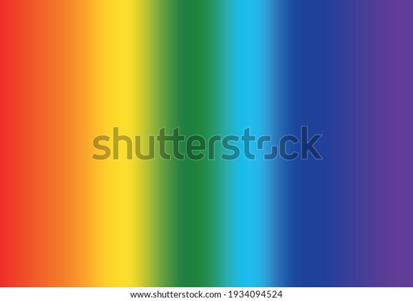 Rainbow Background Red Orange Yellow Green Stock Vector (Royalty Free ...