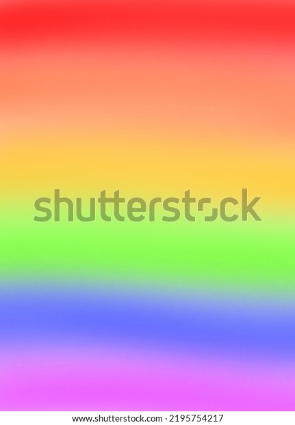 Rainbow Color Gradation Red Orange Yellow Stock Vector (Royalty Free ...