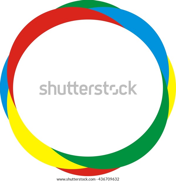 Rainbow Cycle Logo: vector de stock (libre de regalías) 436709632 ...