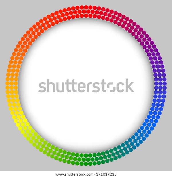 Rainbow Frame Abstract Vector Stock Vector (Royalty Free) 171017213 ...