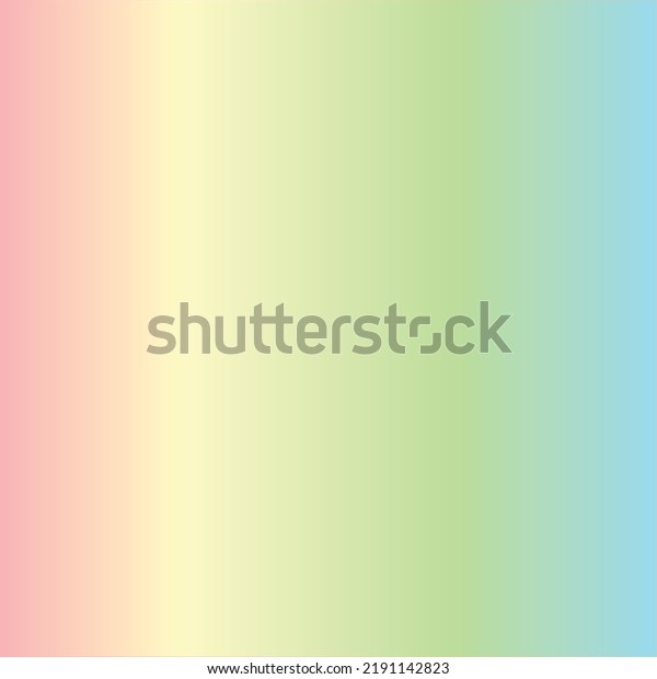 Rainbow Light Soft Rainbow Art Stock Vector (Royalty Free) 2191142823 ...