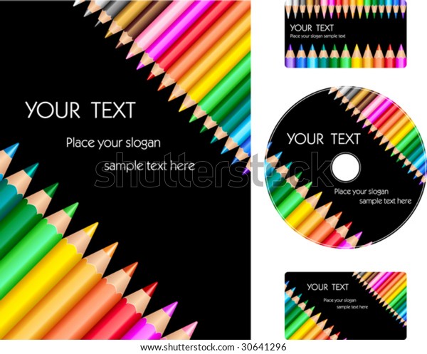 Rainbow Pencil Backgrounds Stock Vector (Royalty Free) 30641296 ...