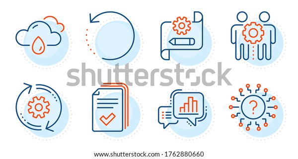 Rainy Weather Recovery Data Graph Chart Stock Vector (Royalty Free ...