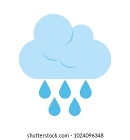 Cartoon Image Rain Cloud Rain Symbol: เวกเตอร์สต็อก (ปลอดค่าลิขสิทธิ์ ...