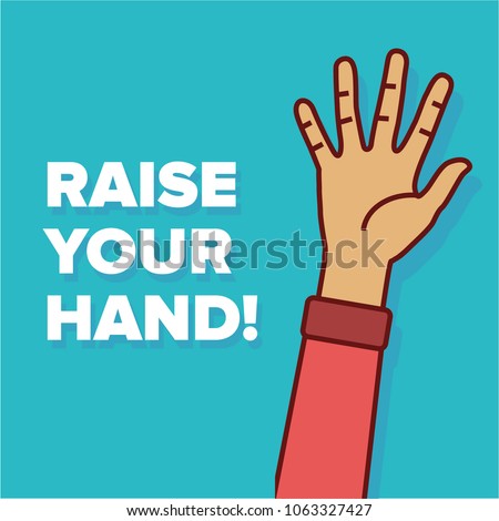 Raise Your Hand Clipart | Free download on ClipArtMag