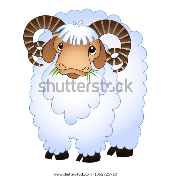 Ram Icon Cartoon Ram Vector Icon Stock Vector (Royalty Free) 1362925910 ...