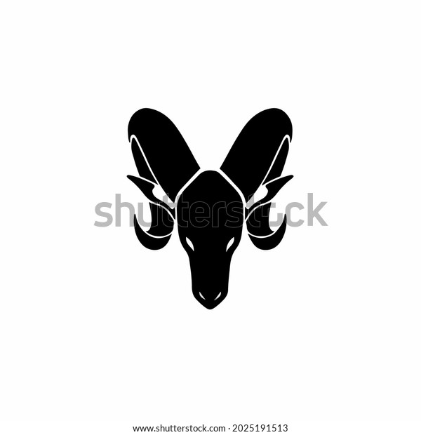 Ram Symbol Logo Tattoo Design Stencil: เวกเตอร์สต็อก (ปลอดค่าลิขสิทธิ์ ...