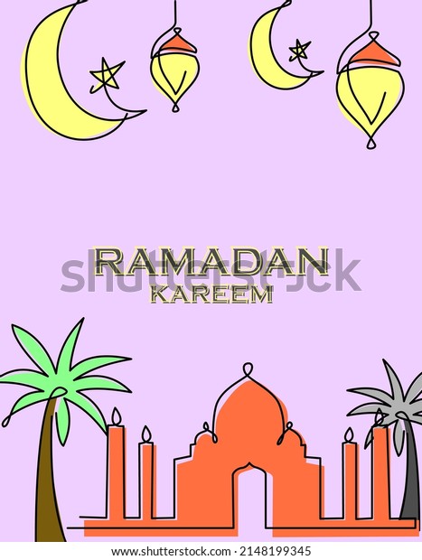 Ramadan Vector Designs Ramadan Kareem Writing Stock Vector (Royalty ...