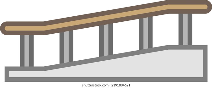 Ramp Isolated Vector Illustration Stock Vector (Royalty Free ...