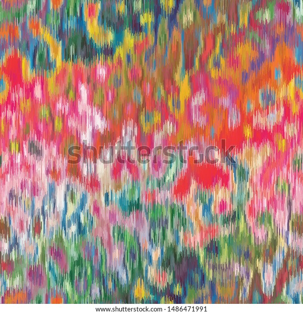 Random Blobby Rainbow Colored Animal Print: vector de stock (libre de ...