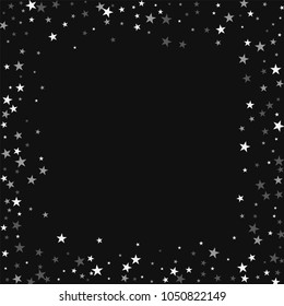 Random Falling Stars Corner Frame On: Stock-Vektorgrafik (Lizenzfrei ...